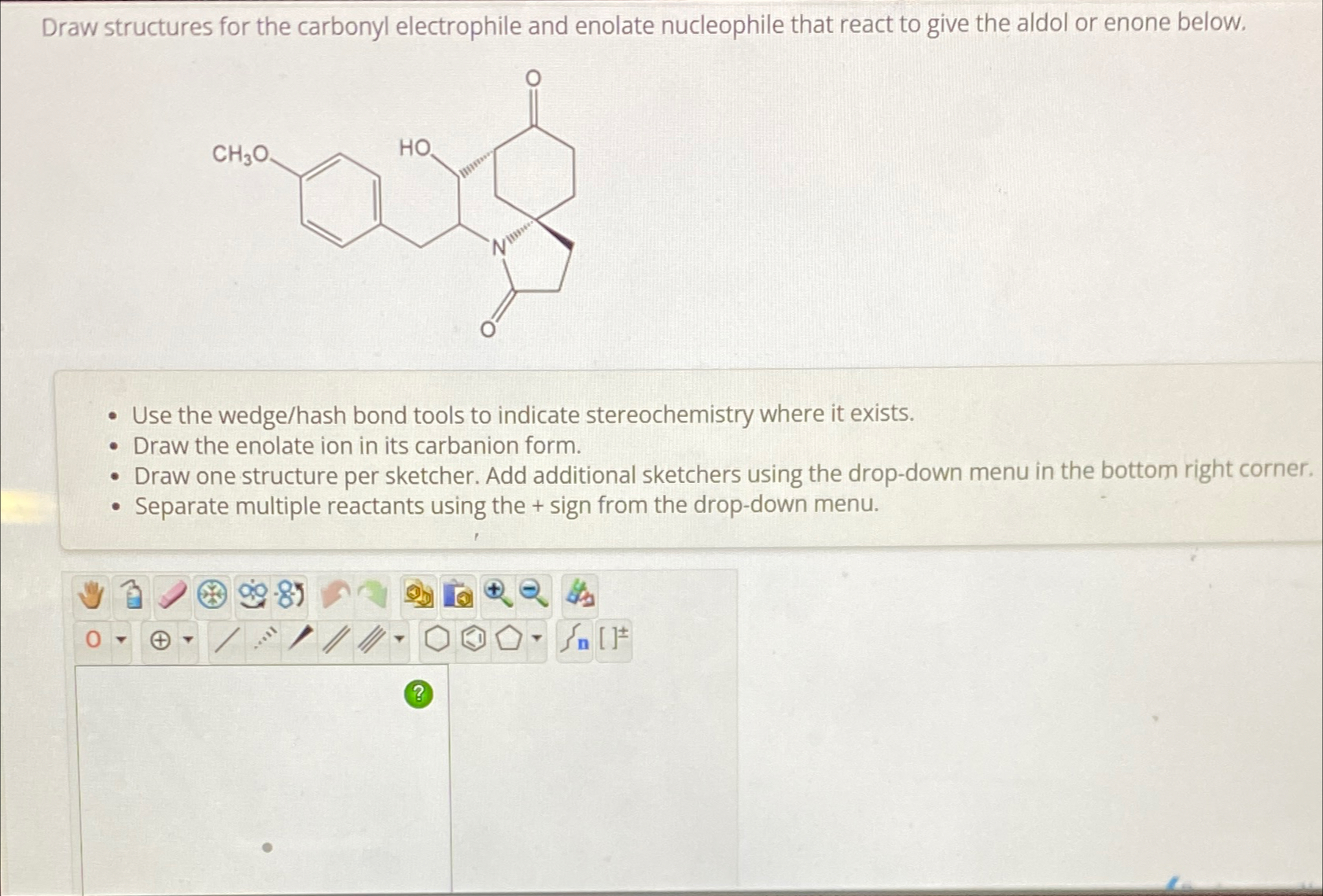 Solved Draw structures for the carbonyl electrophile and | Chegg.com