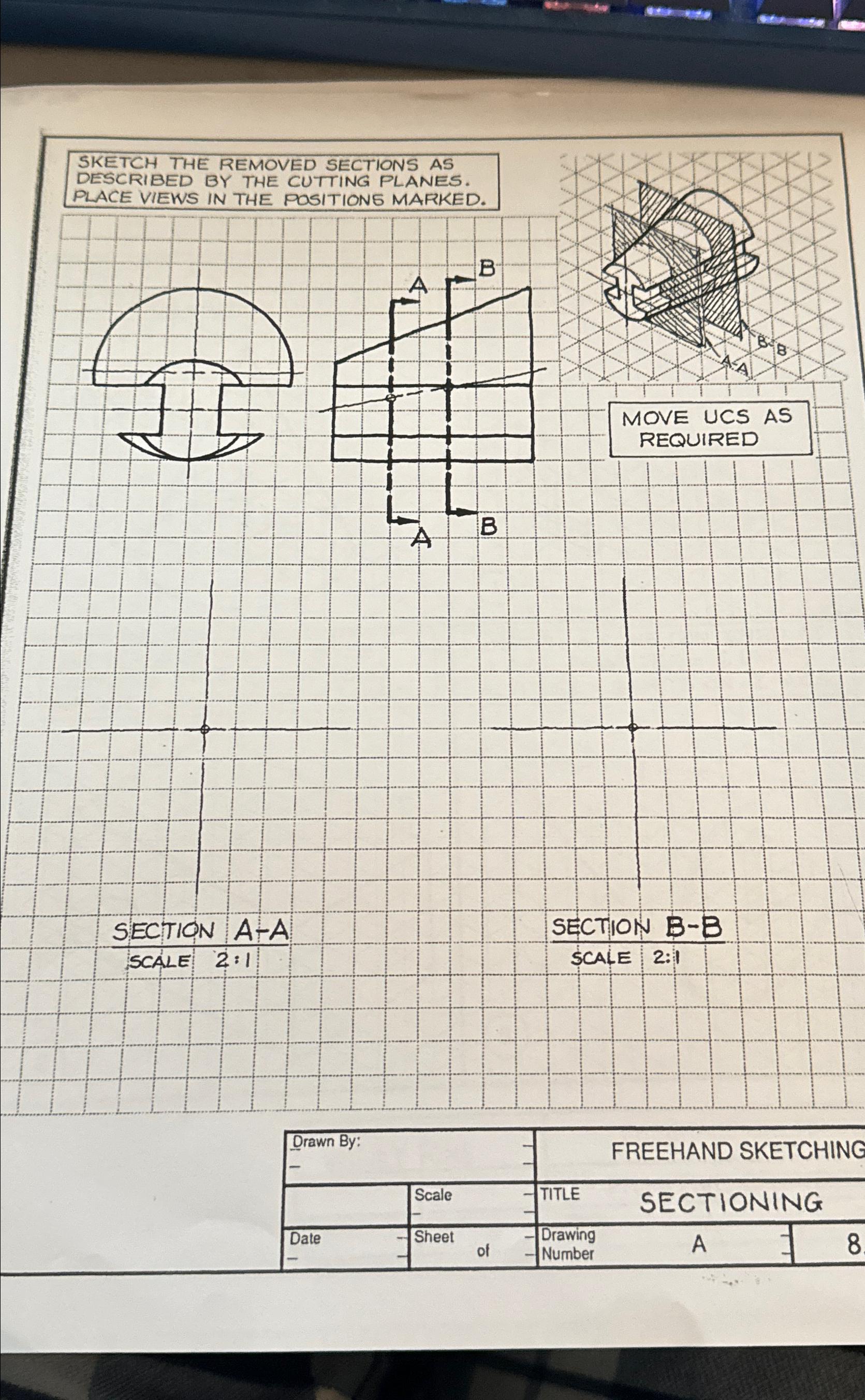 Solved SKETCH THE REMOVED SECTIONS AS DESCRIBED BY THE | Chegg.com