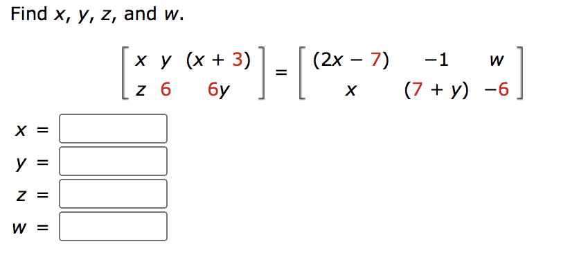 Solved Find x,y,z, and | Chegg.com Solved Find x,y,z, and | Chegg.com
