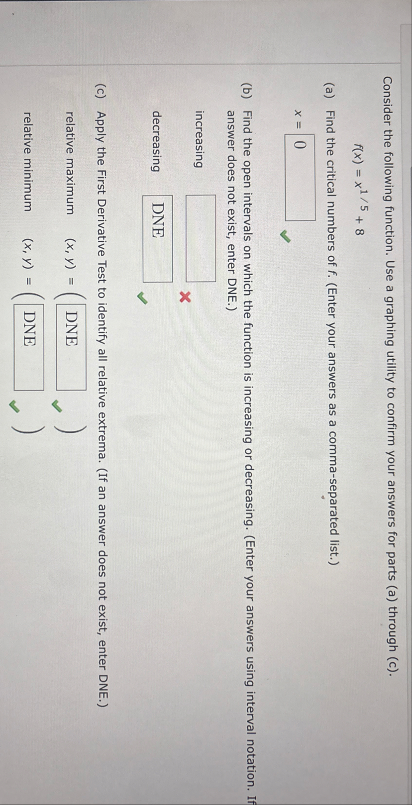 Solved Consider the following function. Use a graphing | Chegg.com