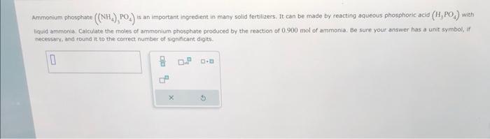Solved Ammonium perchlorate (NH4ClO4) is a powerful solid | Chegg.com