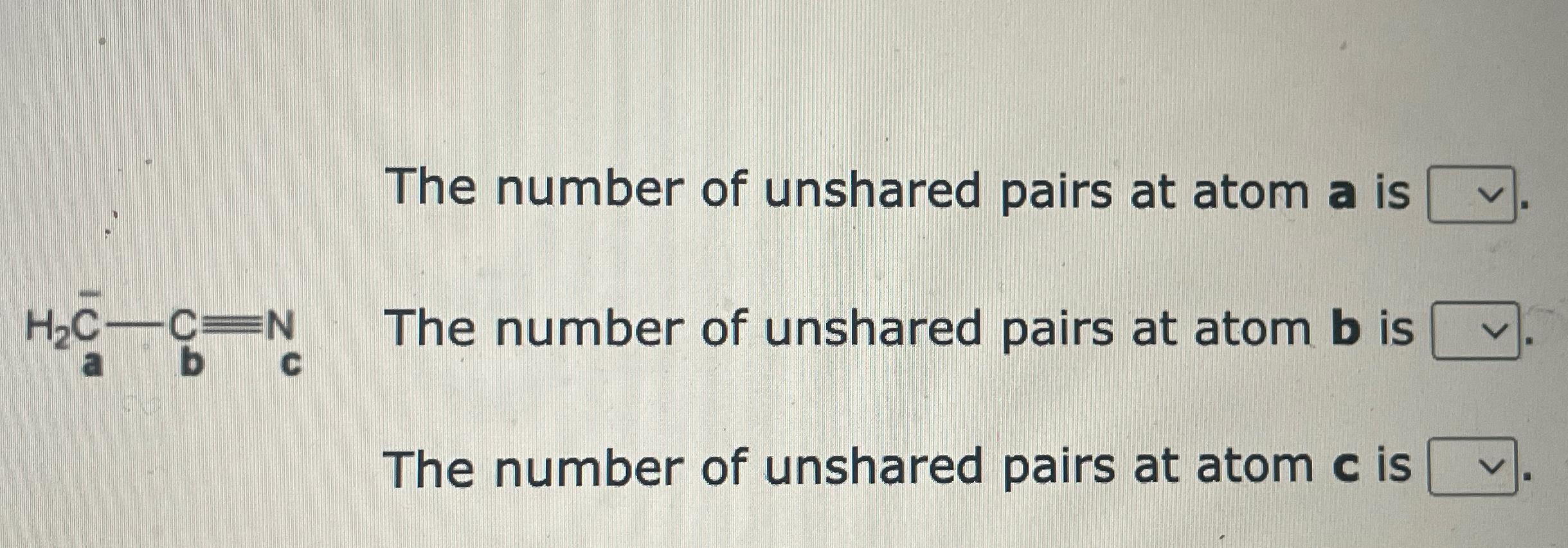Solved Use the structural formulas below to determine the | Chegg.com