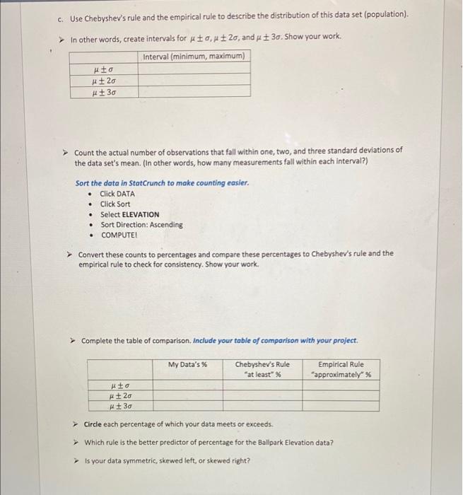 Solved Description: Utilizing StatCrunch, access the PARKS | Chegg.com