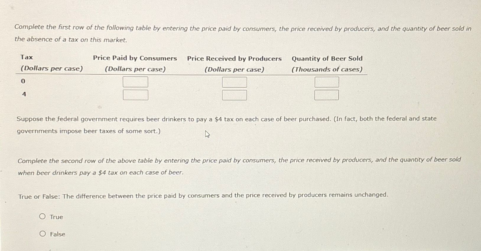 Solved Complete the first row of the following table by | Chegg.com