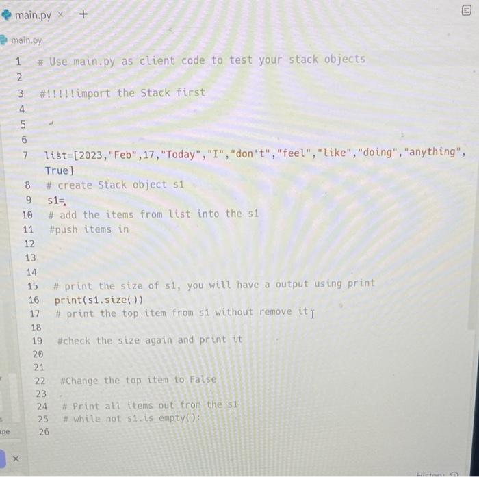 Solved Mainpy X Mainpy 1 Use Mainpy As Client Code To 