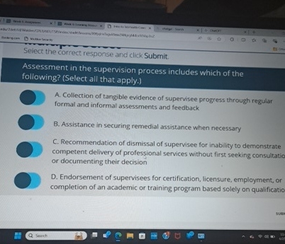 Solved Seiect the correct response and click | Chegg.com