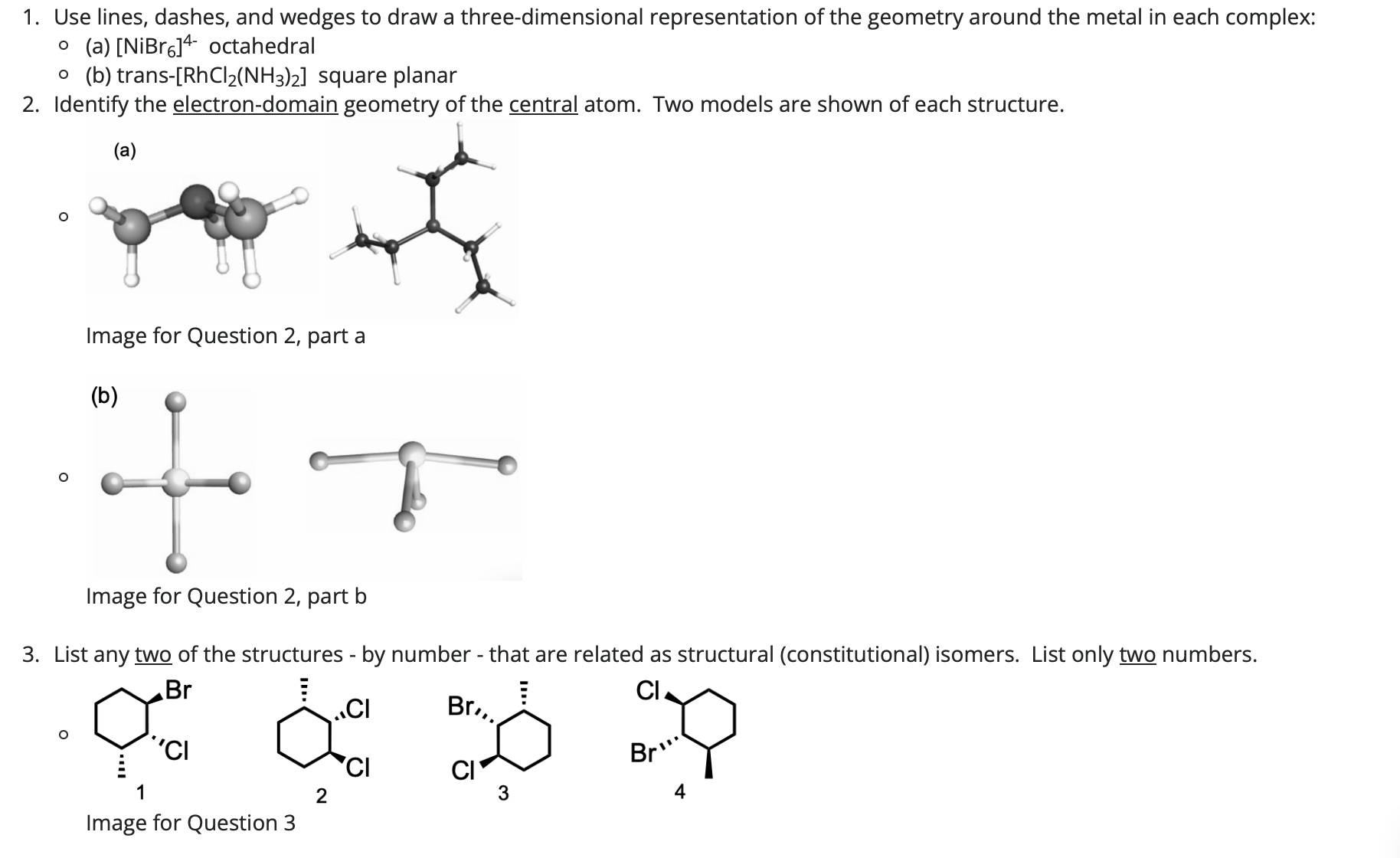Solved Use lines, dashes, and wedges to draw a | Chegg.com