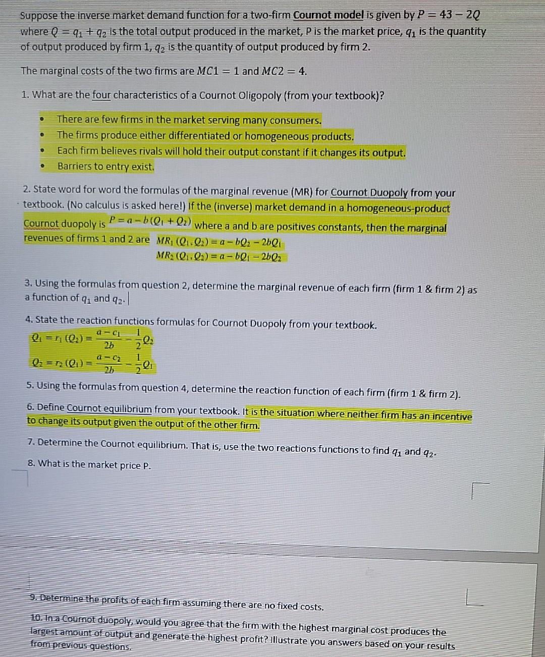 Solved Suppose the inverse market demand function for a | Chegg.com