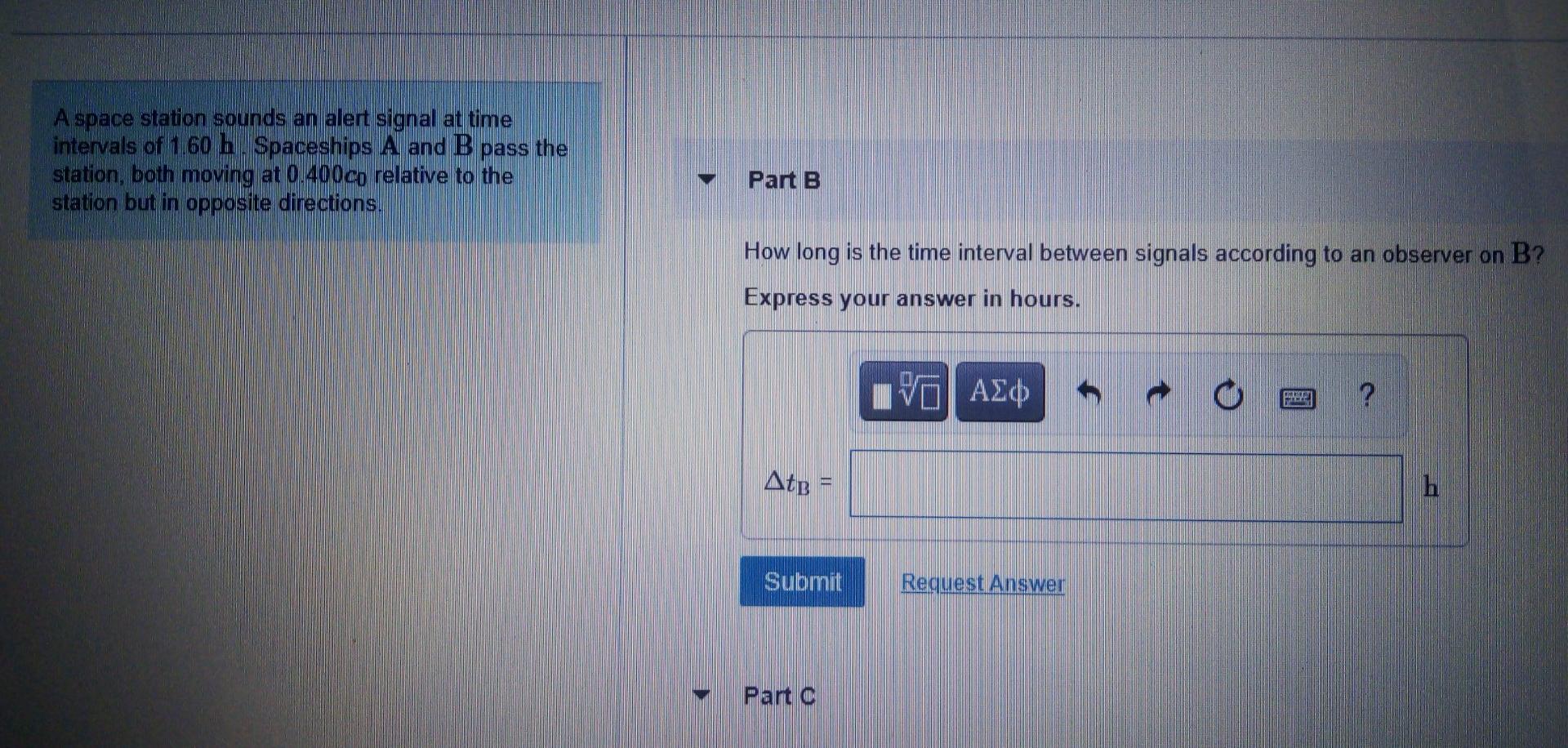 Solved Problem 14.30 A space station sounds an alert signal | Chegg.com