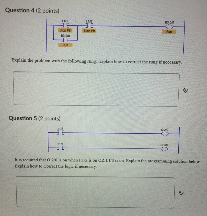 Solved Question 4 (2 points) 11 B3:0/0 Start PB Stop PB | Chegg.com