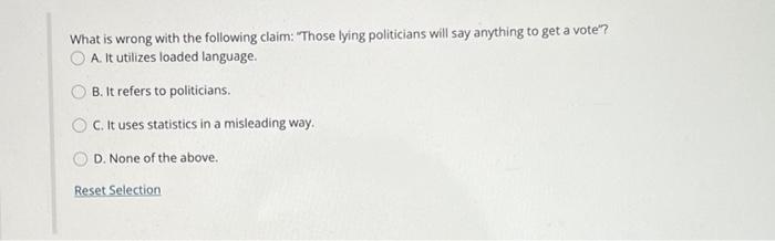 Solved Imagine you find one of the following sentences used | Chegg.com