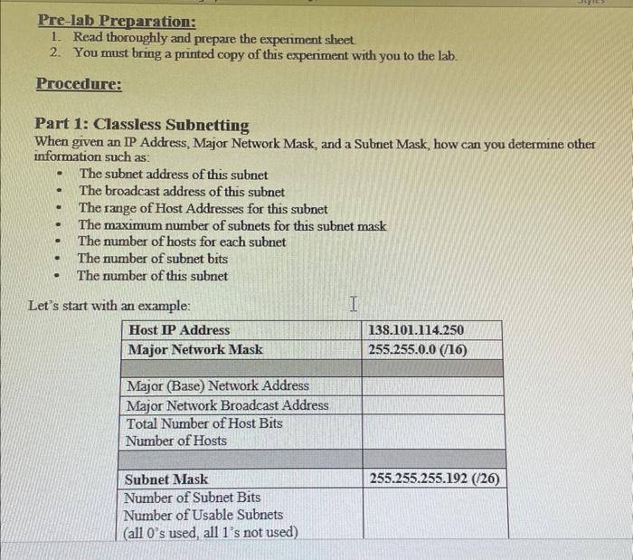 Solved \begin{tabular}{|l|l|} \hline Host IP Address & | Chegg.com