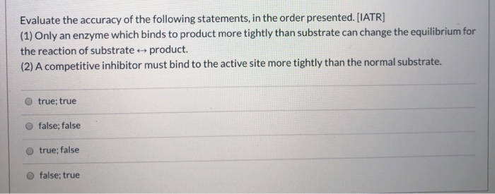 Solved Evaluate the accuracy of the following statements, in | Chegg.com