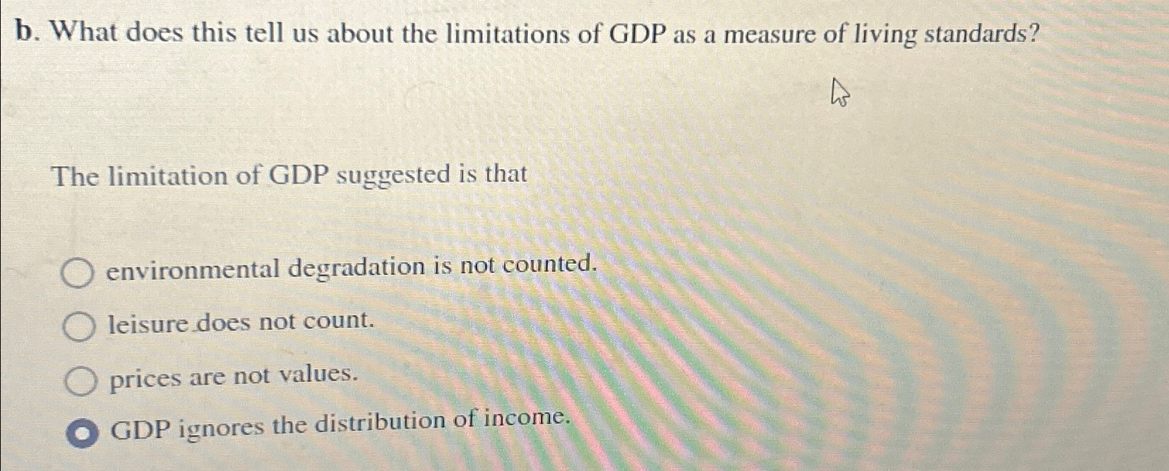 Solved b. ﻿What does this tell us about the limitations of | Chegg.com