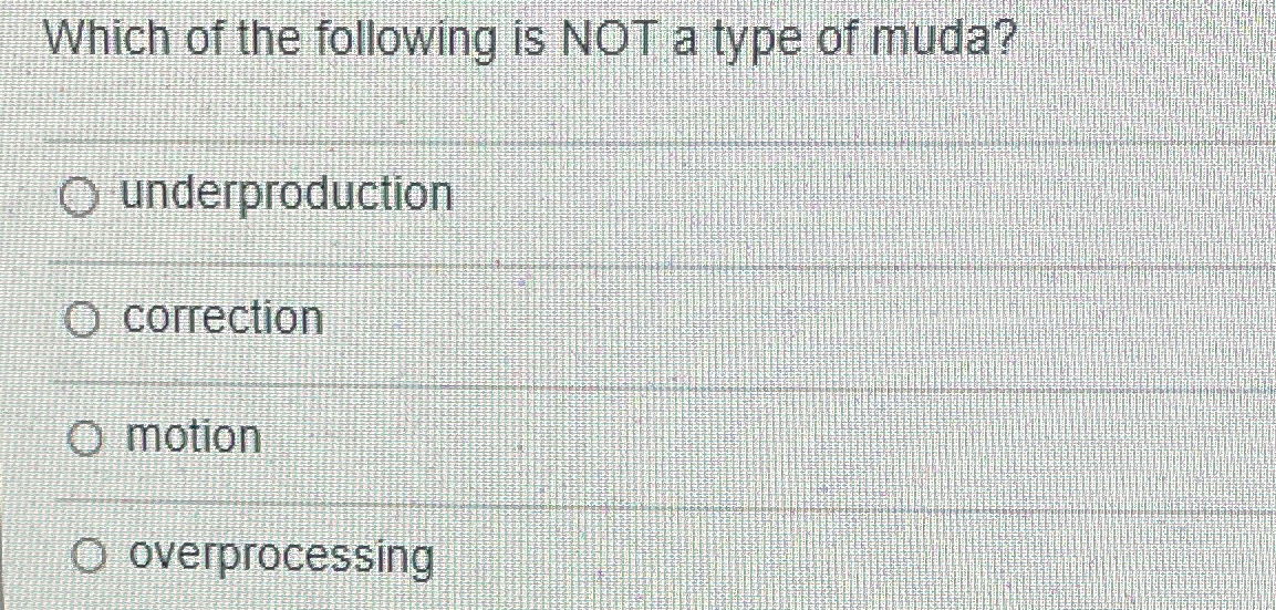 Solved Which of the following is NOT a type of | Chegg.com