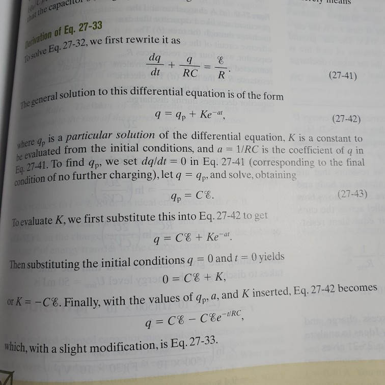 Solved it finds function q by getting q-p, using dq/dt=0 | Chegg.com