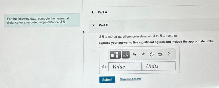 Solved For the following data, compute the horizontal | Chegg.com
