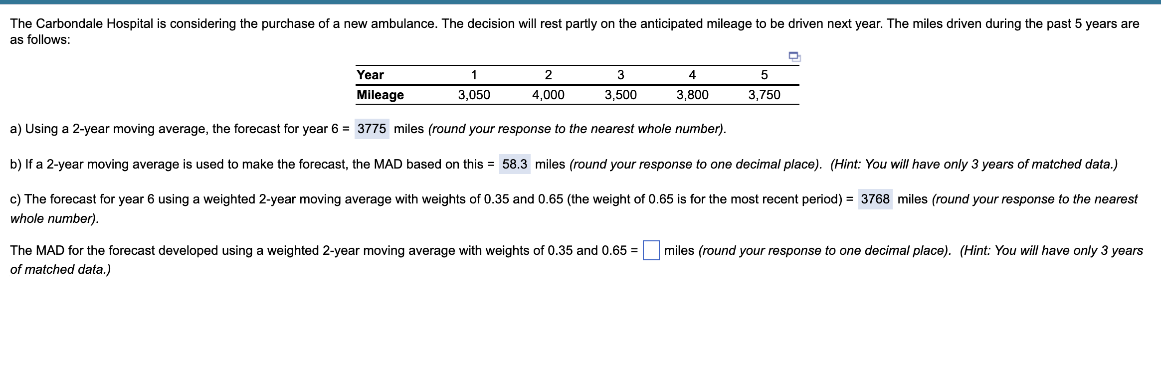 Solved Show the answer using excel pls | Chegg.com