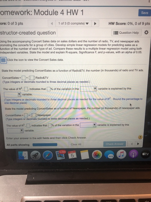 Solved Omework Module 4 Hw 1 Save Ore 0 Of 3 Pts 1 Of 3 0