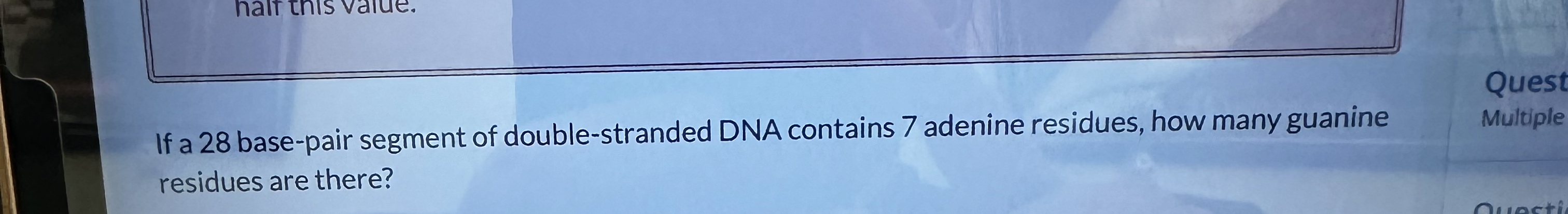 Solved A DNA strand has the sequence 5°-GTGCCATAC-3. ﻿Which | Chegg.com