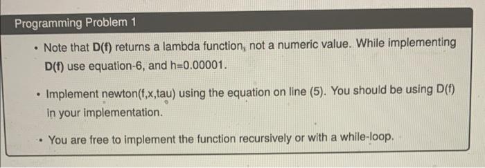 Solved Root finding is a ubiquitous need. A root is a value | Chegg.com