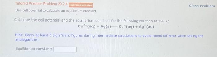 Solved Close Problem Tutored Practice Problem 20:24 COURTS | Chegg.com