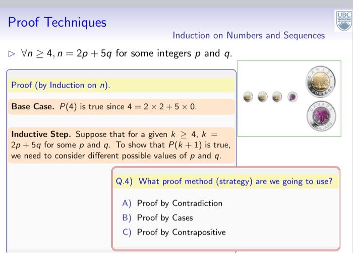 Solved Proof Techniques Induction Principle and Well-Orderin | Chegg.com