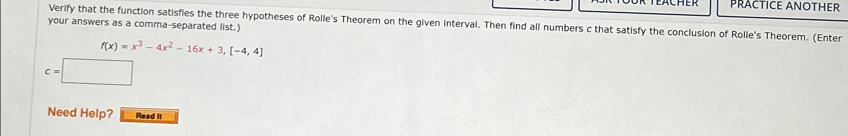 Solved Verify that the function satisfles the three | Chegg.com