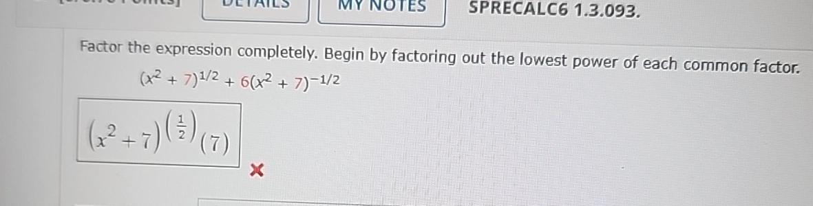 Solved Factor the expression completely. Begin by factoring | Chegg.com