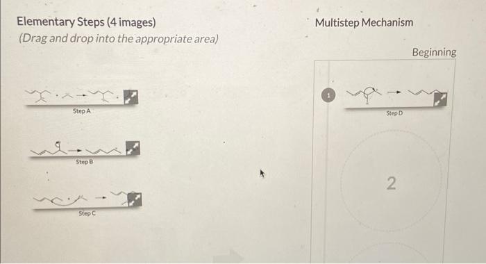 Solved Individual elementary steps can be put together to | Chegg.com