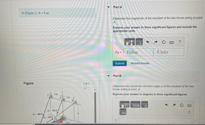 Solved Determine The Coordinate Direction Angle β Of The
