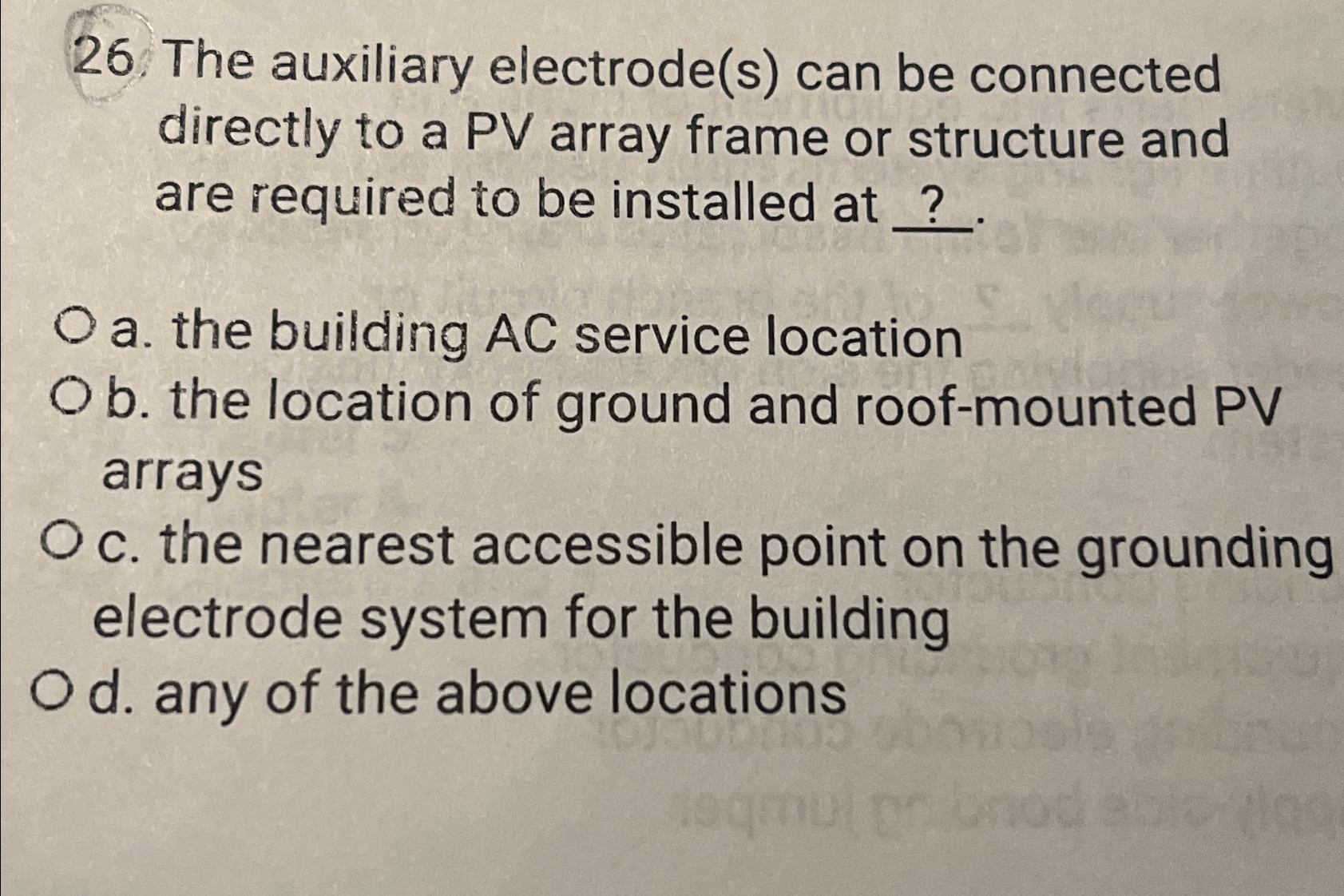 Solved The auxiliary electrode(s) ﻿can be connected directly | Chegg.com