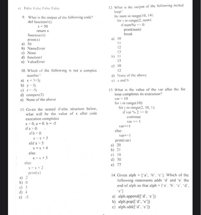 Solved 1 Which Of The Following Is Not A Valid Variable Name Chegg