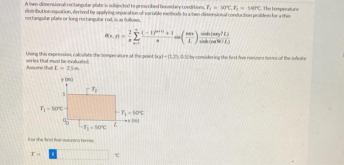 Solved A two-dimensional rectangular plate is subjected to | Chegg.com