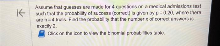 Solved Assume that random guesses are made for seven | Chegg.com
