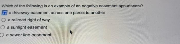 Solved Which of the following is an example of an negative | Chegg.com