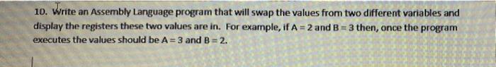 Solved please write the code in 80x86 using eax,ebx etc for | Chegg.com