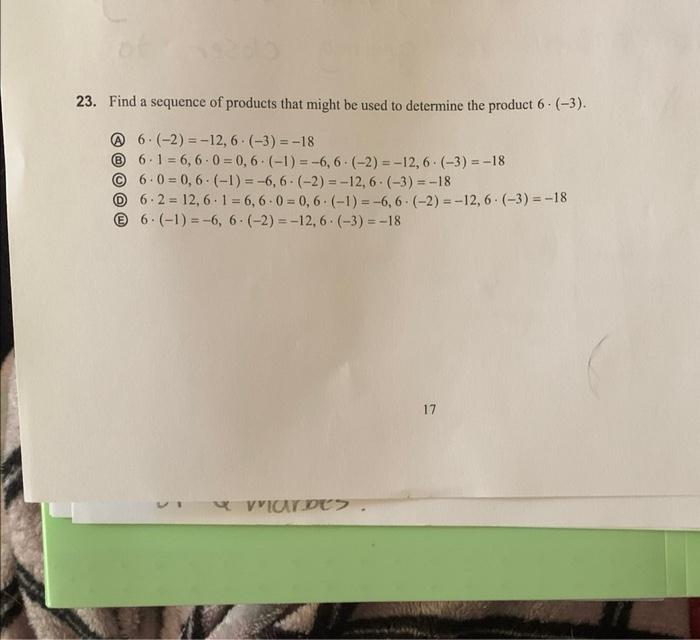 Solved 23. Find a sequence of products that might be used to | Chegg.com
