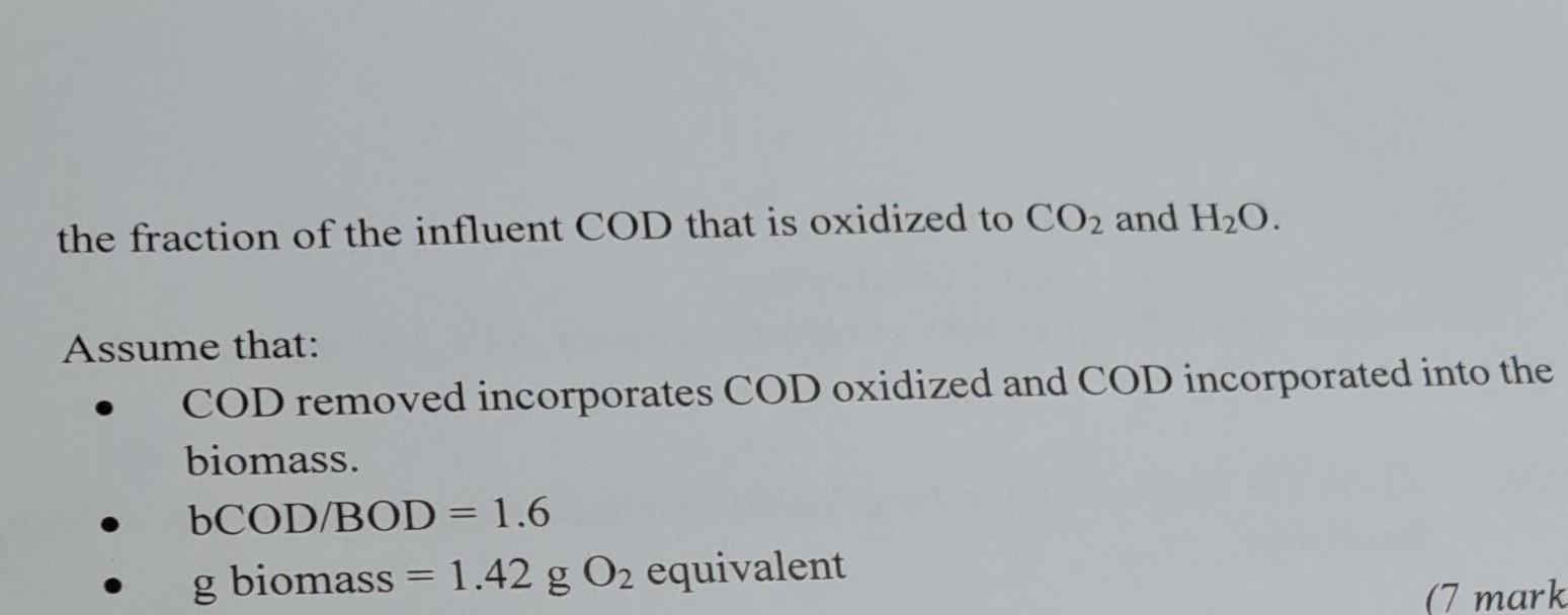 Solved A complete-mix suspended growth reactor, is used to | Chegg.com