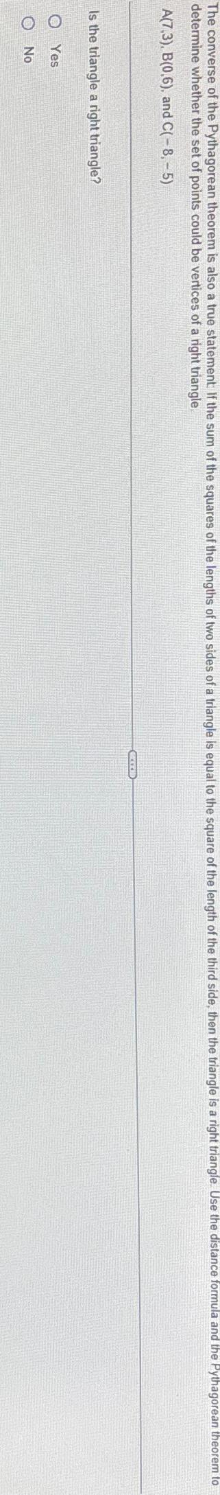 Solved determine whether the set of points could be vertices | Chegg.com