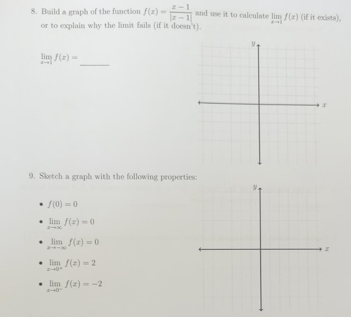 Solved Build a graph of the function f(x)=x-1|x-1| ﻿and use | Chegg.com