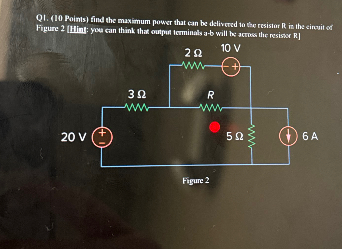 Solved Q1. (10 Points) find the maximum power that can be | Chegg.com Solved Q1. (10 Points) find the maximum power that can be | Chegg.com