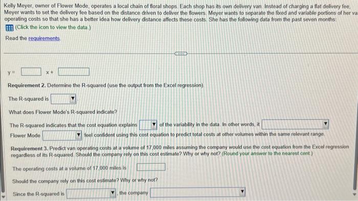 Solved Requirements Use Microsoft Excel to run a regression | Chegg.com