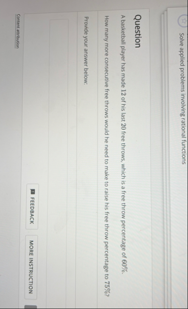 Solved (17) ﻿Solve applied problems involving rational | Chegg.com
