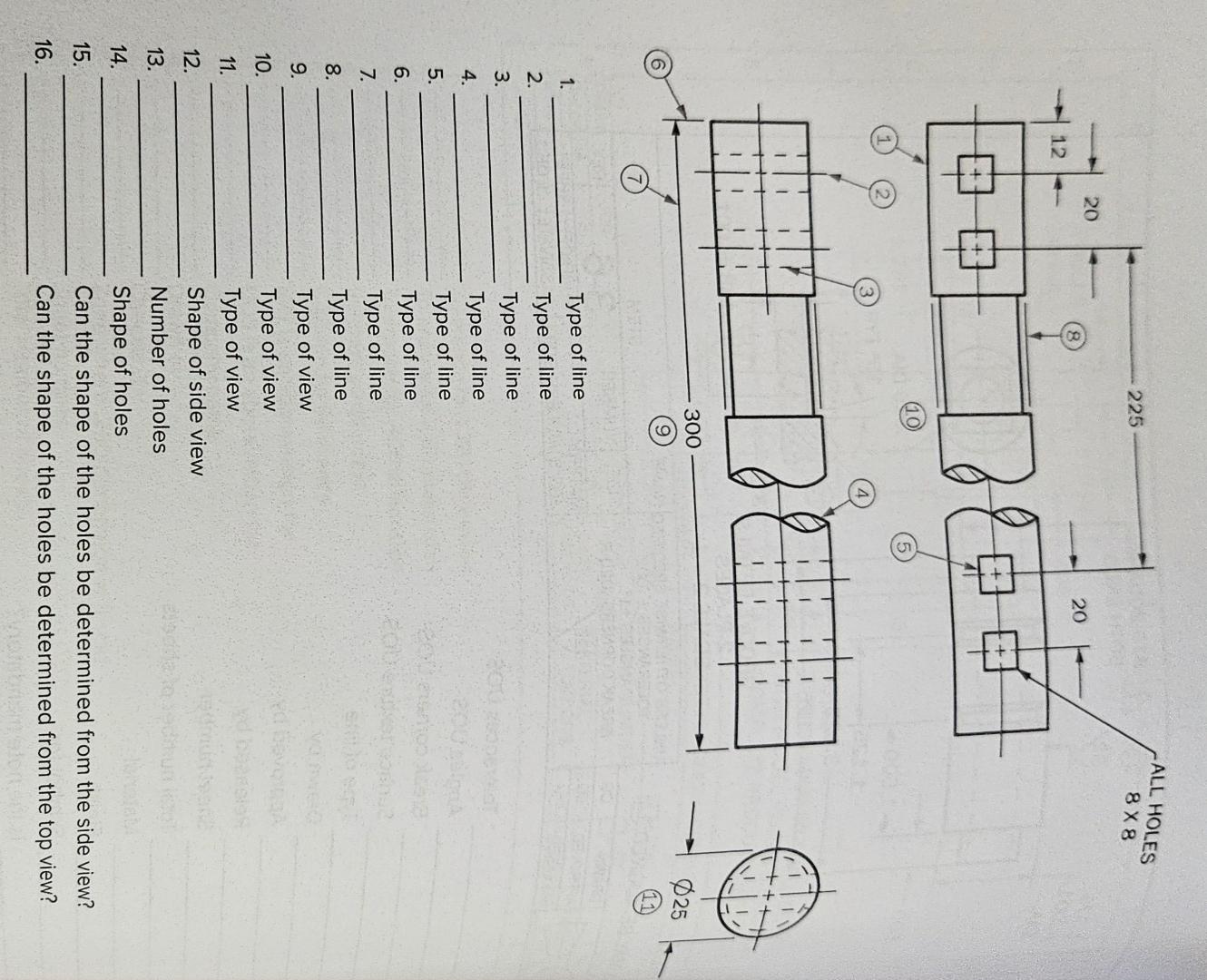 Solved 1 Type Of Line 2 Type Of Line 3 Type Of Line 4