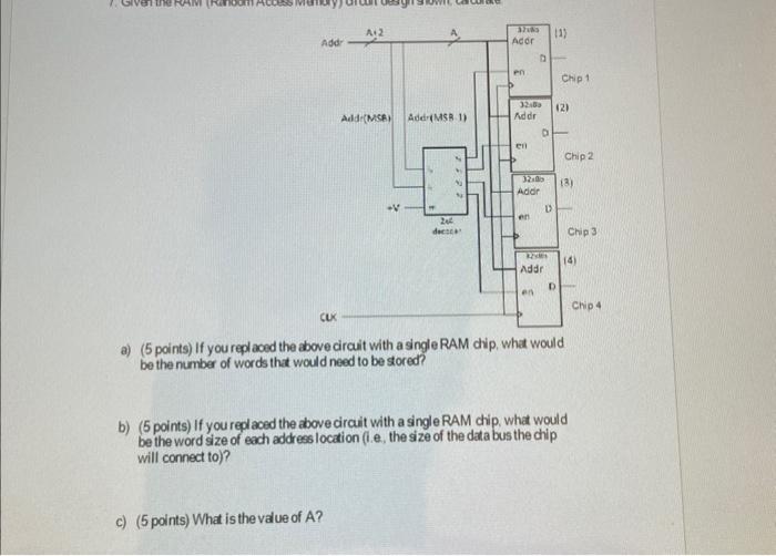 Solved a) ( 5 points) If you replaced the above circuit with | Chegg.com