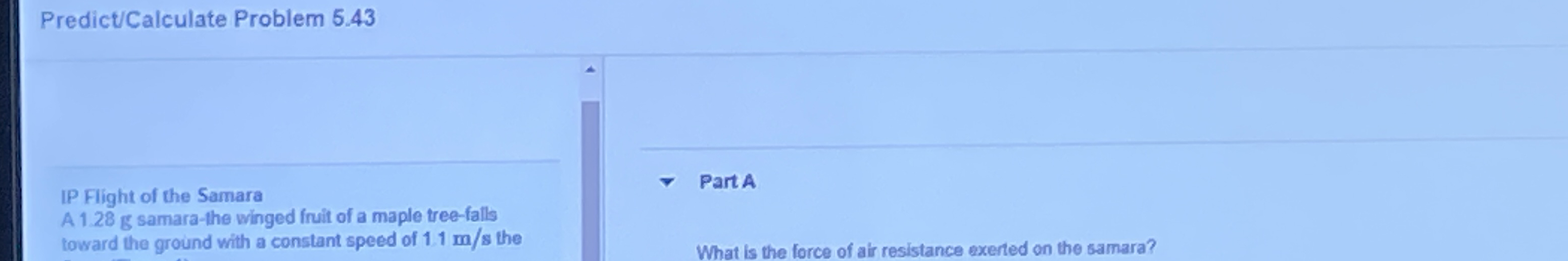 Solved Predict/Calculate Problem 5.43IP Flight of the | Chegg.com