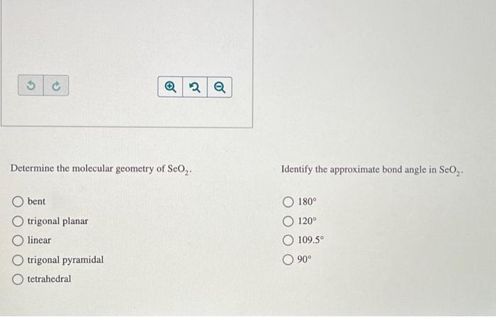 Solved Draw the Lewis dot structure for SeO2. Determine the | Chegg.com