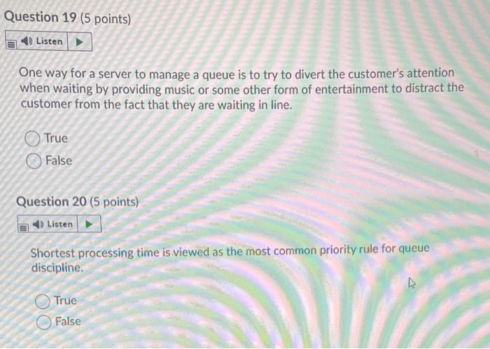 Solved Question 19 (5 points) Listen One way for a server to | Chegg.com