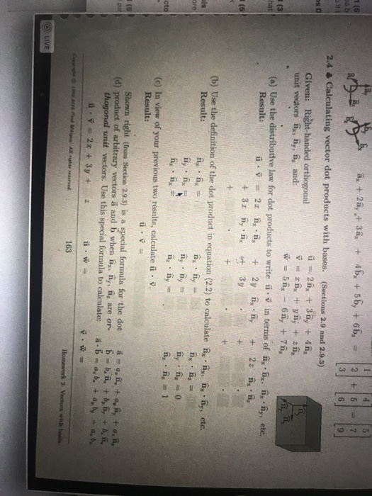 Solved 15 b a x + 2 y + 3a + 4b, + 5by + 66, = 12 eab it os | Chegg.com